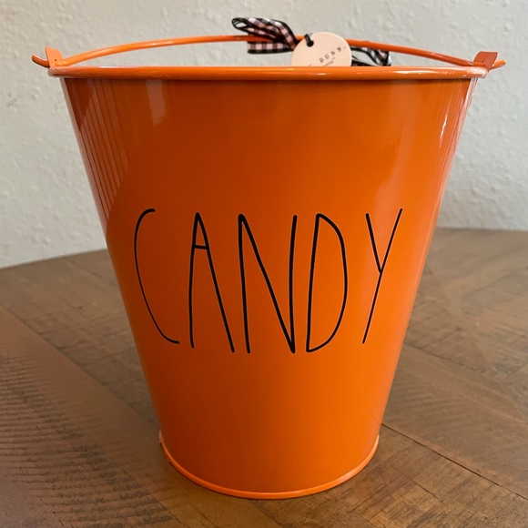 Rae Dunn | Holiday | Rae Dunn Orange Candy Bucket Basket | Poshmark
